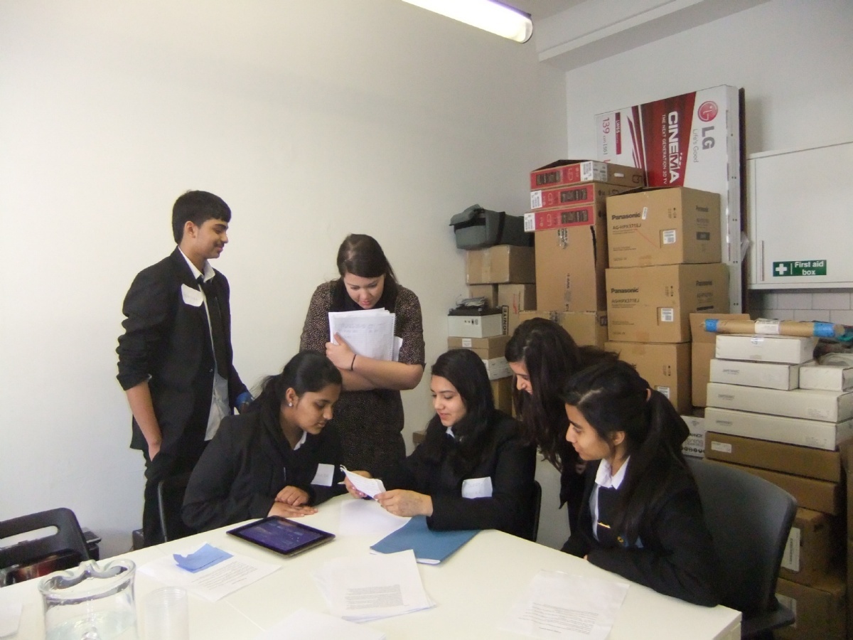 Rooks Heath School - Sky TV Studio experience