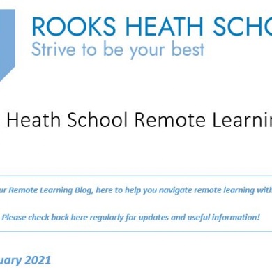 Rooks Heath School - Home